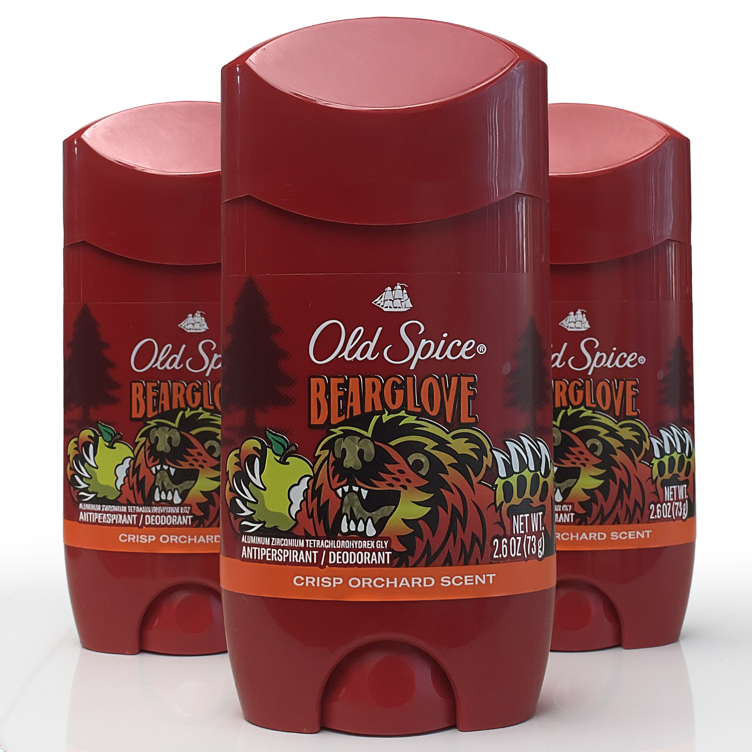 Old Spice® Bearglove Deodorant & Antiperspirant — 3-Pack – The Soap Improv